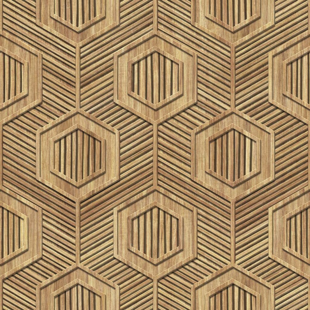 Wood Wallpaper Bedroom - Magic Decor