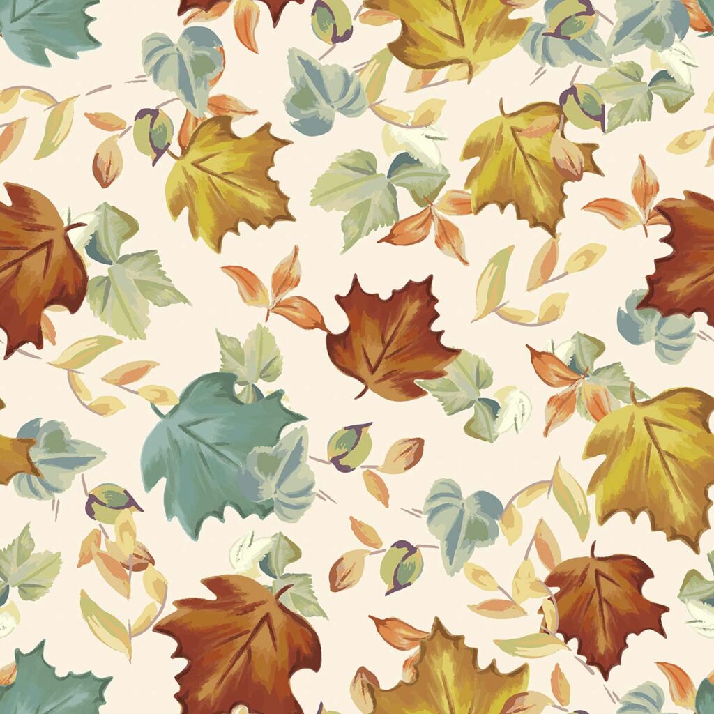 Dancing Colorful Leaves Wallpaper - Magicdecor®