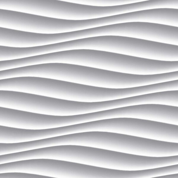 A white and grey wavy pattern - Magicdecor®