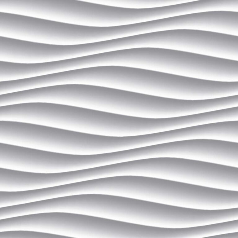 A white and grey wavy pattern - Magicdecor®
