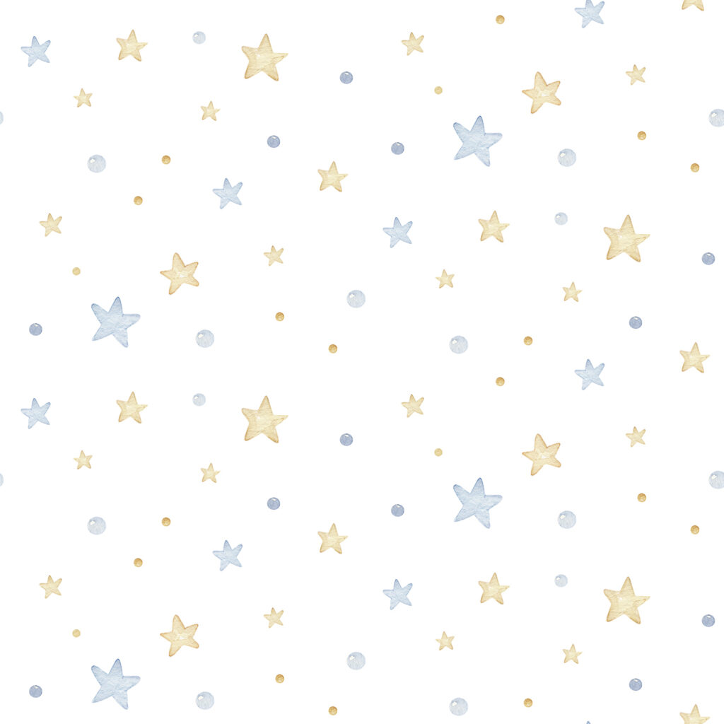 Pattern of Stars Wallpaper Mural - Magicdecor®