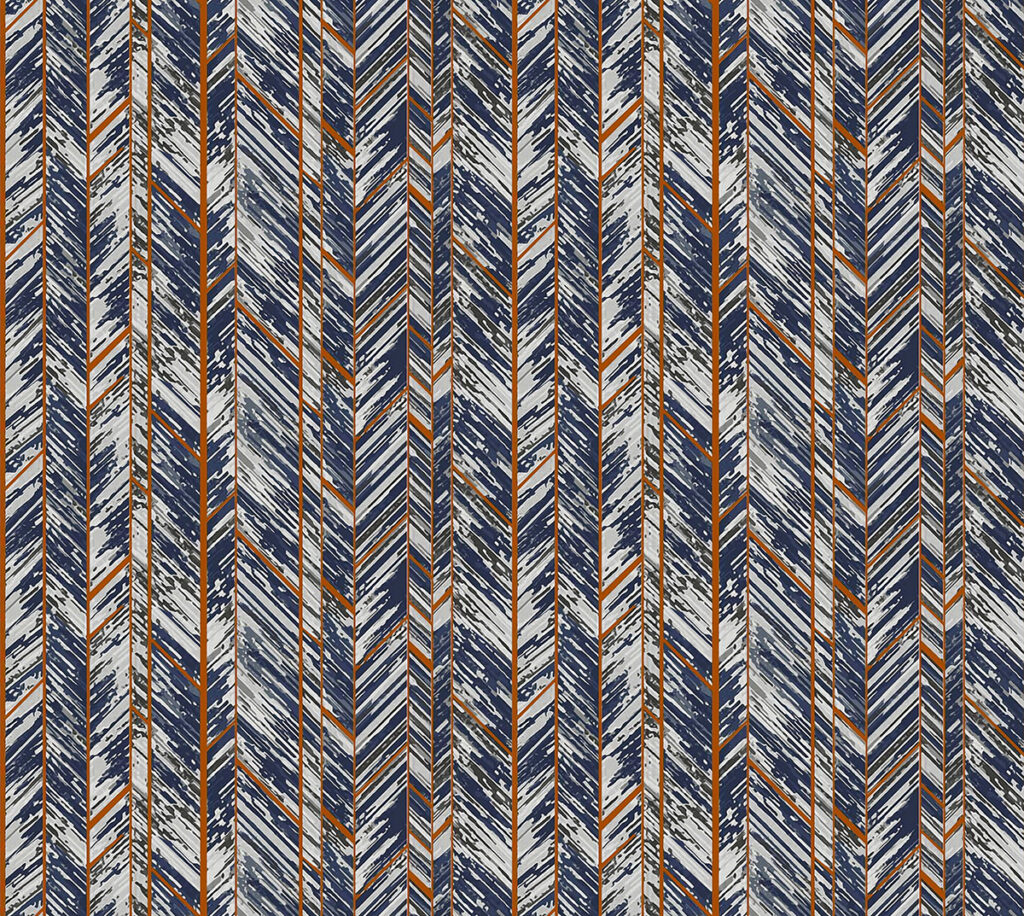 A blue and white striped pattern - Magicdecor®