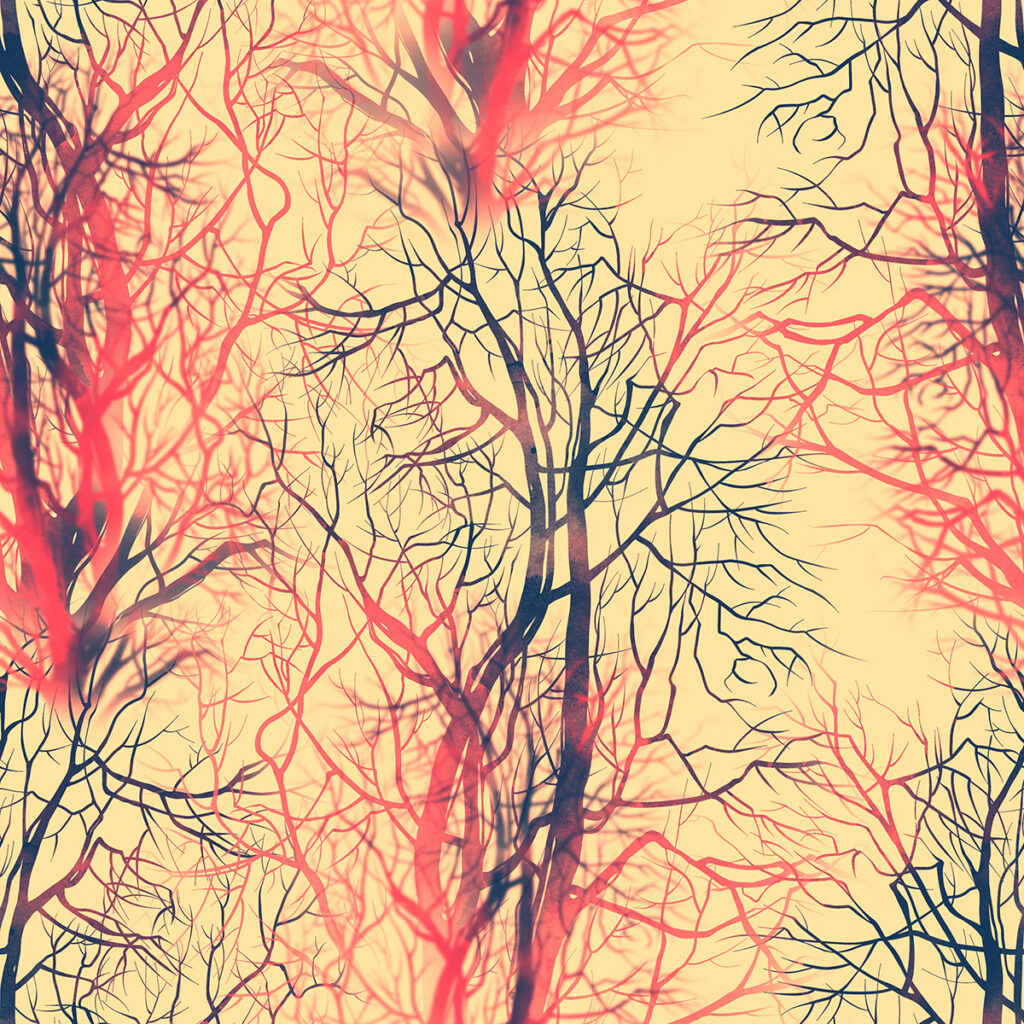 A pattern of bare trees – Magicdecor®