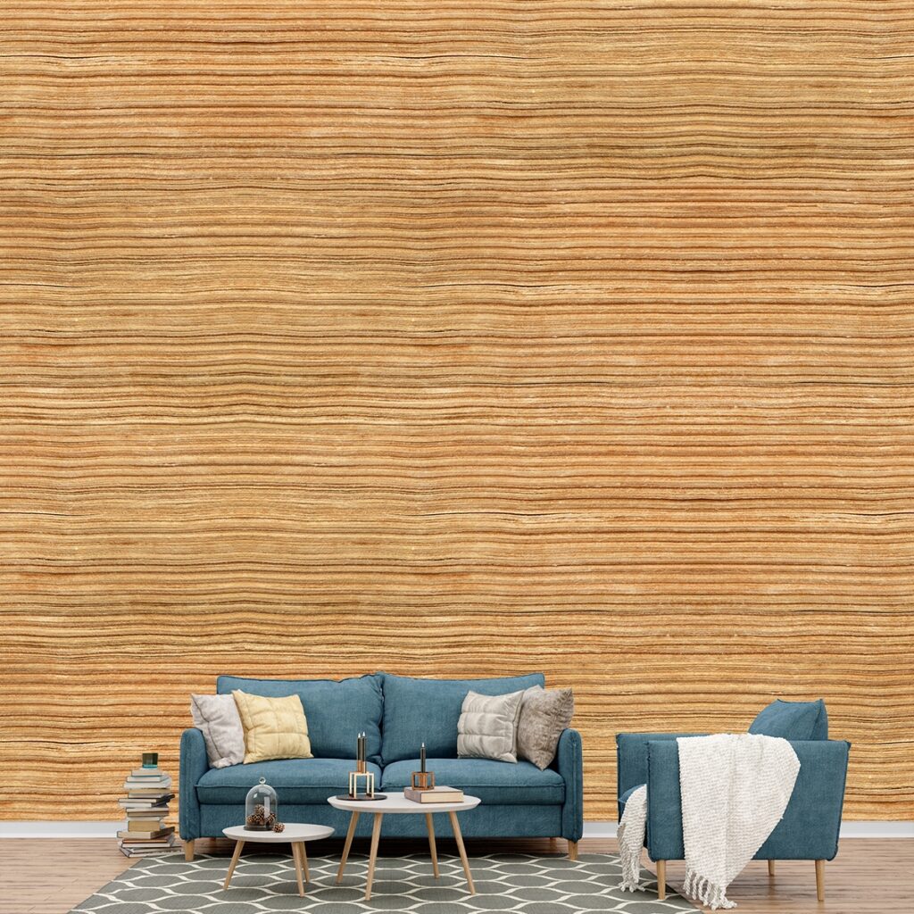 Wood Finish Wallpaper - Magic Decor