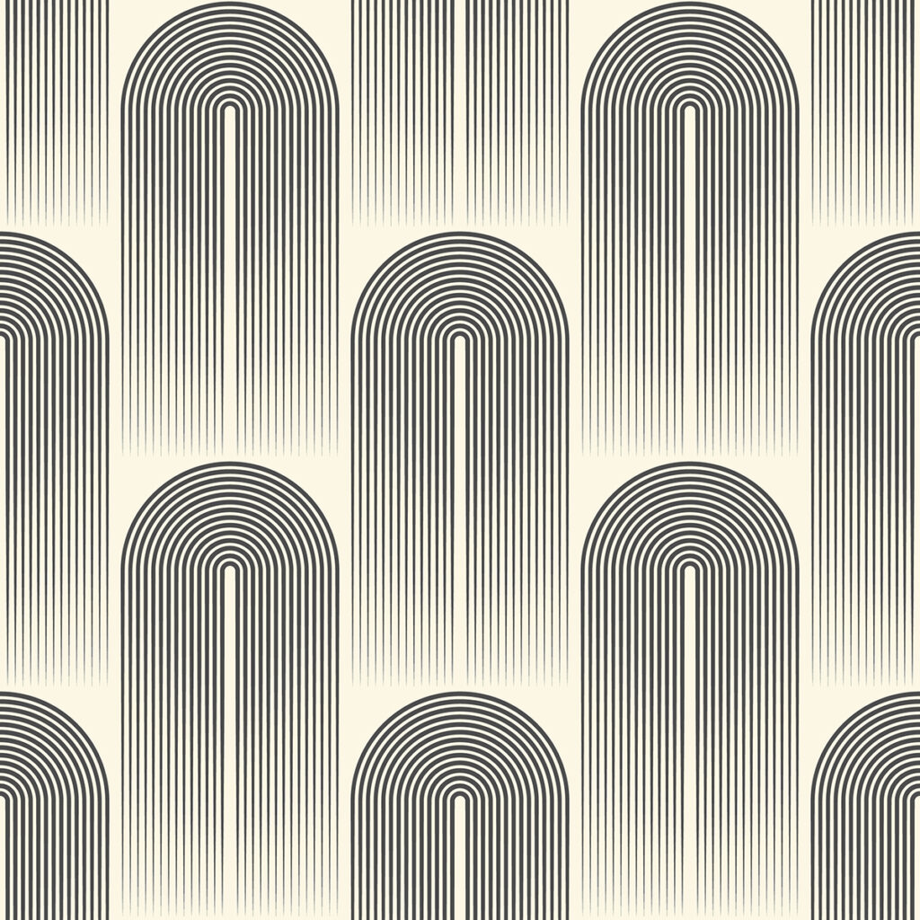 Black and White Lines Modern Pattern Wallpaper - Magicdecor®