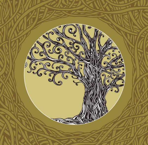 A tree in a circle - Magicdecor®