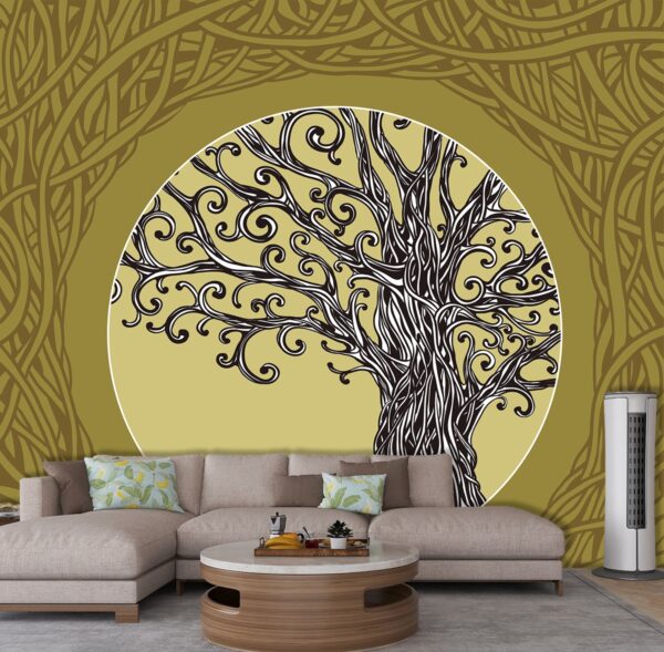 A tree in a circle - Magicdecor®