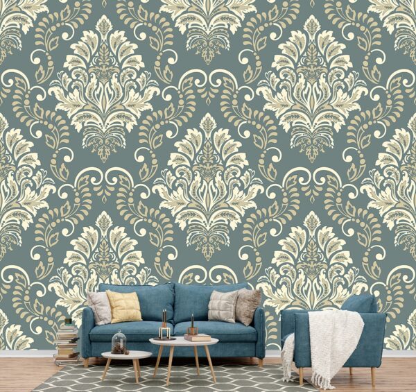 A Royal Floral Bohemian Wallpaper Pattern for Wall - Magicdecor®