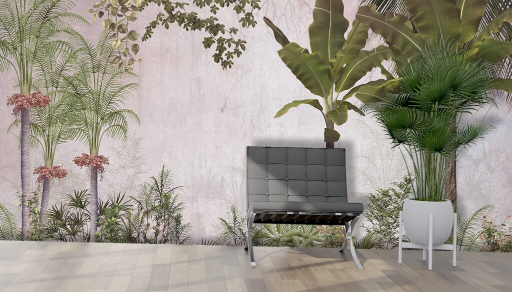 Tropical Fantasy Wallpaper Design for Home - Magicdecor®