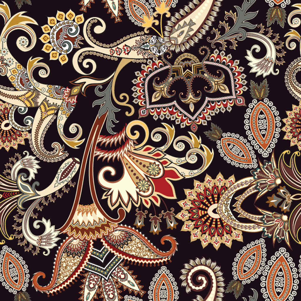 Paisley Pattern Wallpaper for Wall - Magic Decor