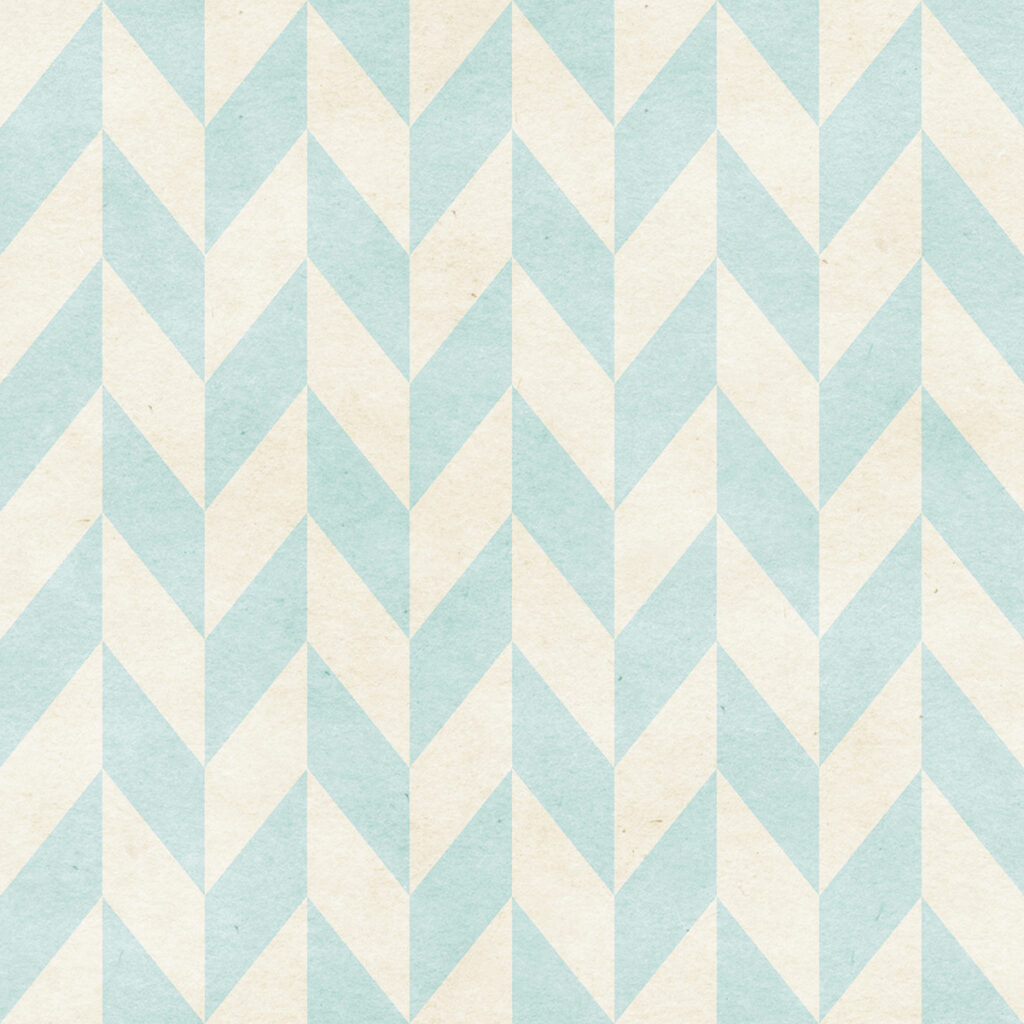 Blue and White Chevron Pattern Wallpaper Mural - Magicdecor®