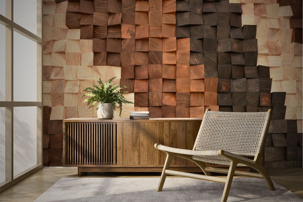 3D Wood Wallpaper Mural - Magicdecor®