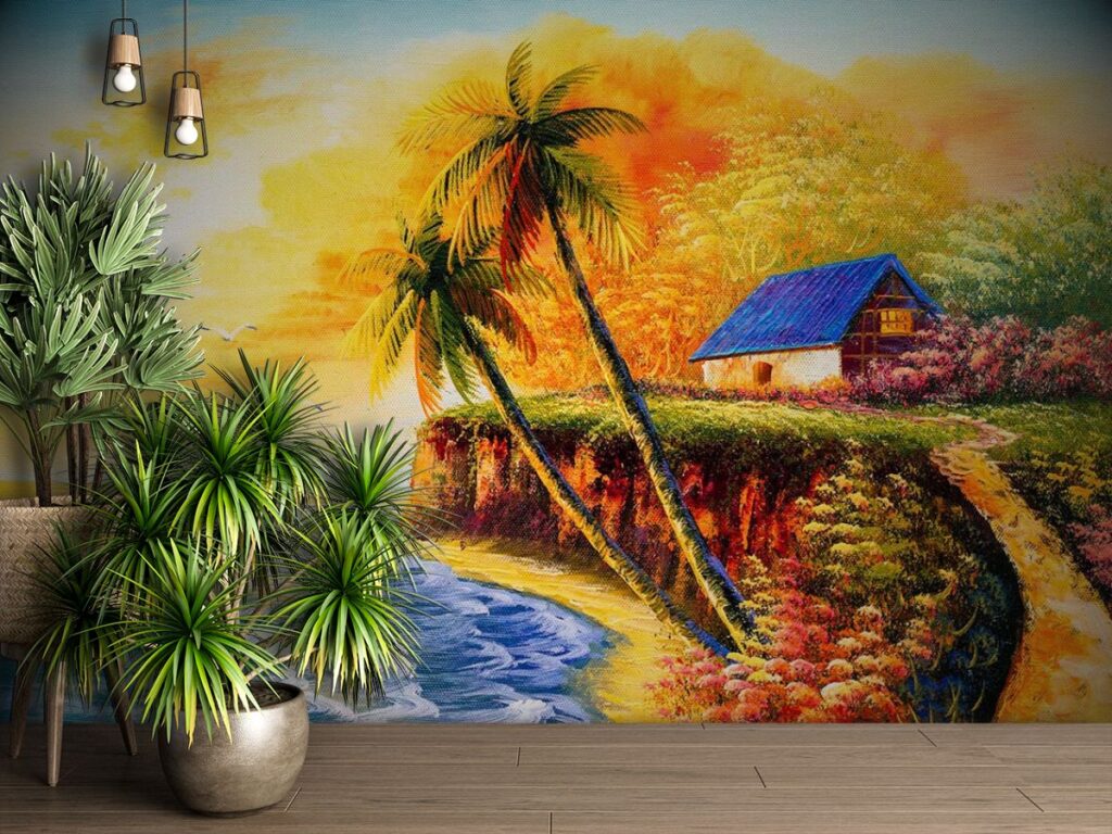 Beach Mural Magic for Bedrooms - Magicdecor®