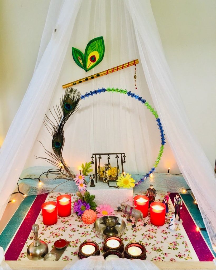 5 Krishna Janmashtami Decoration Ideas at Home - Magicdecor®