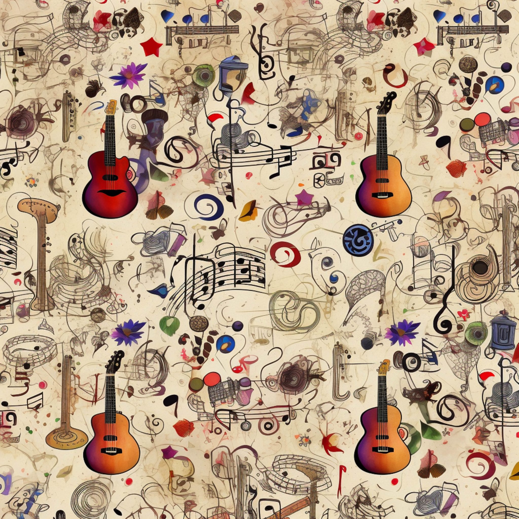 Melody-Inspired Wallpaper for walls - Magicdecor®