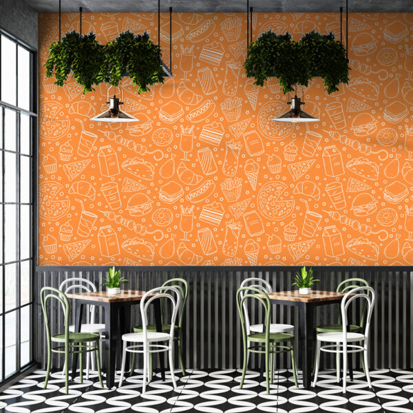5 Best Restaurant Wallpaper Designs for Walls - Magicdecor®