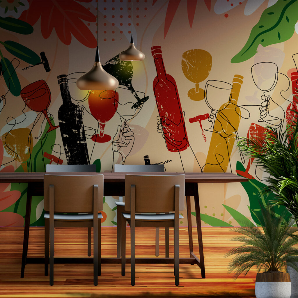 Buy Bar Wall Mural online in India