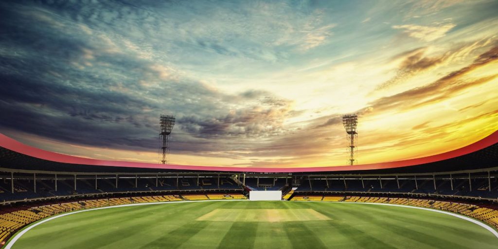 Beautiful Cricket Stadium Wallpaper Mural - Magicdecor®