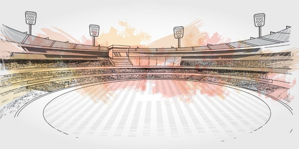 Cricket Wallpaper for Wall, Large Cricket Stadium - Magicdecor®