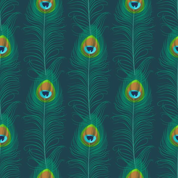 Mor Pankh Wallpaper for Wall, Royal Look - Magicdecor®