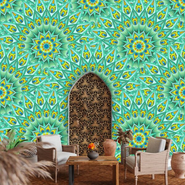 10 Best Mor Pankh Wallpaper Design for Your Home Decor - Magicdecor®