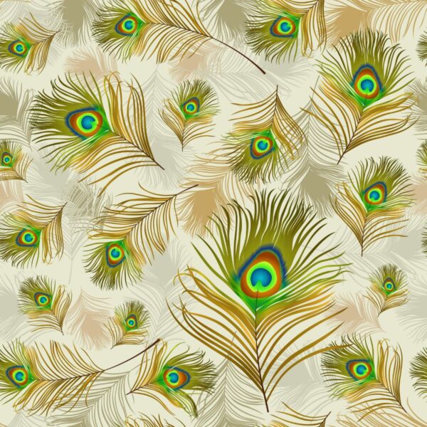 Mor Pankh Wallpaper for Wall, Exotic Pattern - Magicdecor®