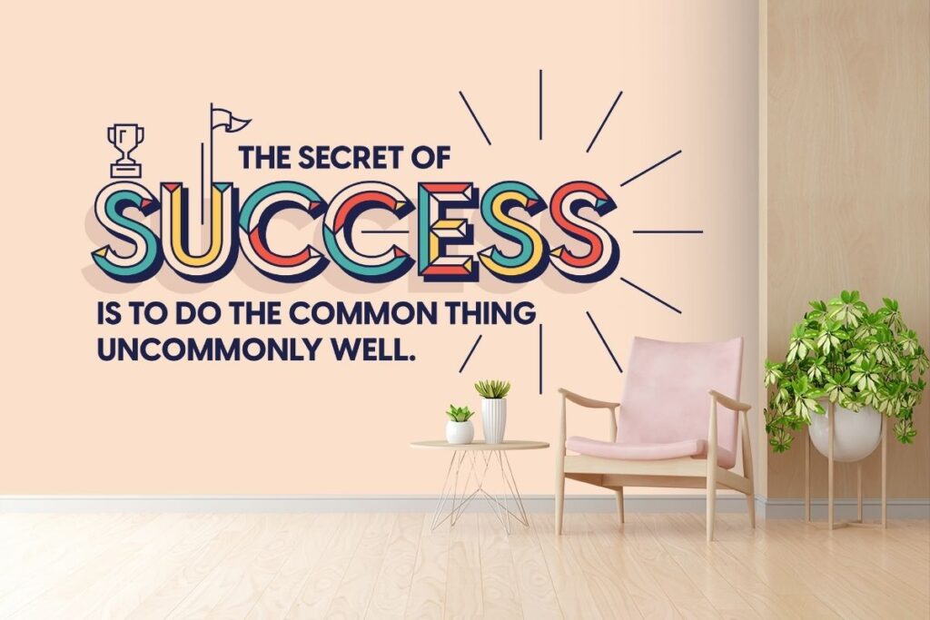 Secret of Success, Wallpaper for Office Wall - Magicdecor®