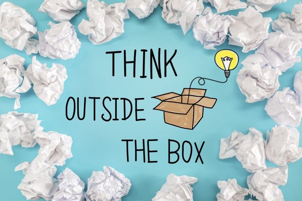 Think Outside The Box, Wallpaper for Office Wall - Magicdecor®