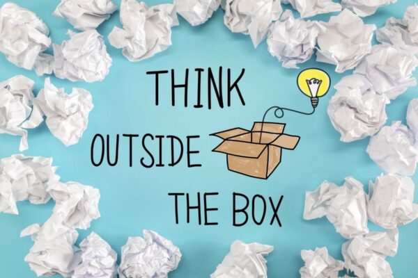 Think Outside The Box, Wallpaper for Office Wall - Magicdecor®