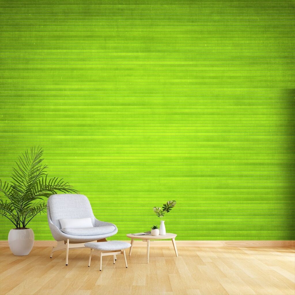 Vintage Green Textured Pattern Wallpaper for Walls - Magic Decor