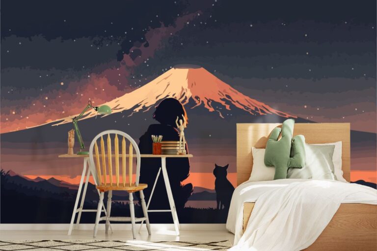 Anime Scenery Wallpaper for Walls - Magicdecor®