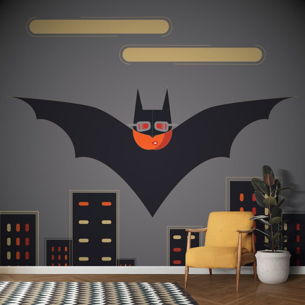 Gotham Batman City Wall Mural - Magic Decor