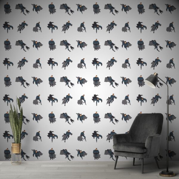Batman Action Seamless, DC comic Wallpaper - Magic Decor