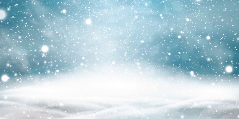 Heavy Snowfall Background Christmas Decor Wallpaper - Magicdecor®