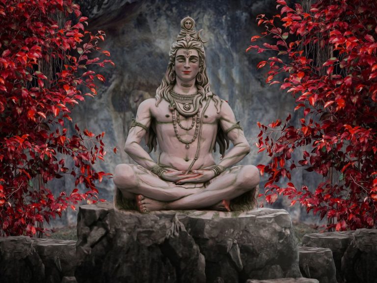 Mahadev 3D Wallpaper for Home Wall - Magicdecor®
