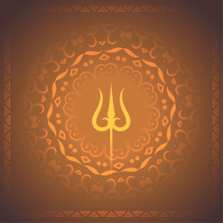 Shiva Trishul Wallpaper for Wall - Magicdecor®