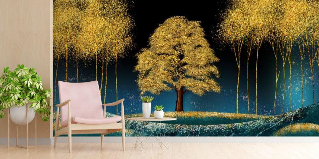 3D Modern Canvas Art Mural Wallpaper Landscape - Magicdecor®
