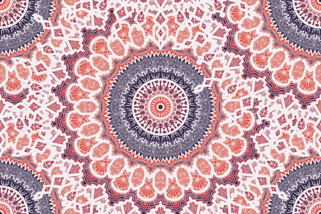 Beautiful Mandala Pattern Mural Wallpaper for Home - Magicdecor®