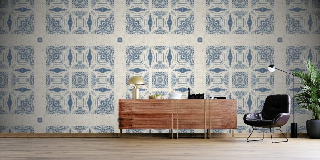 Wallpaper luxury Living Room Premium Fabric Texture - Magicdecor®