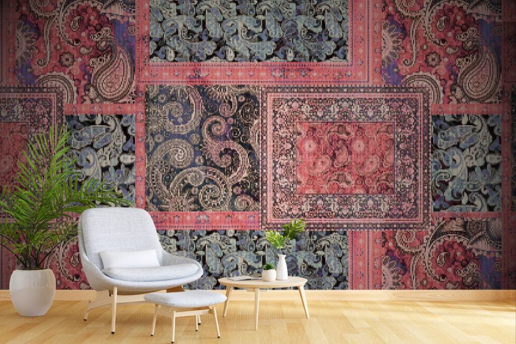 Jaipur Rugs Patchwork Wallpaper with Premium Texture - Magicdecor®