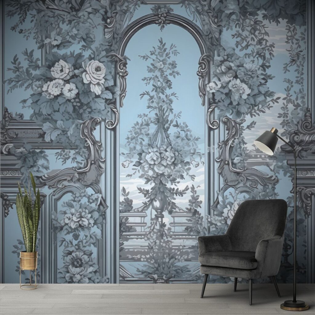 Botanical Beauty Contemporary Wallpaper - Magicdecor®