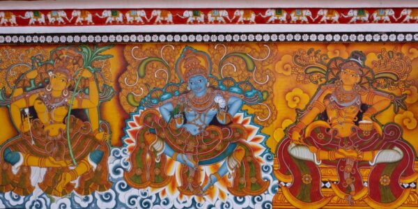 Timeless Kerala Mural Impressions for Wall - Magicdecor®