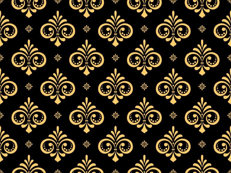 Golden Royal Baroque Style Wallpaper for Wall - Magicdecor®