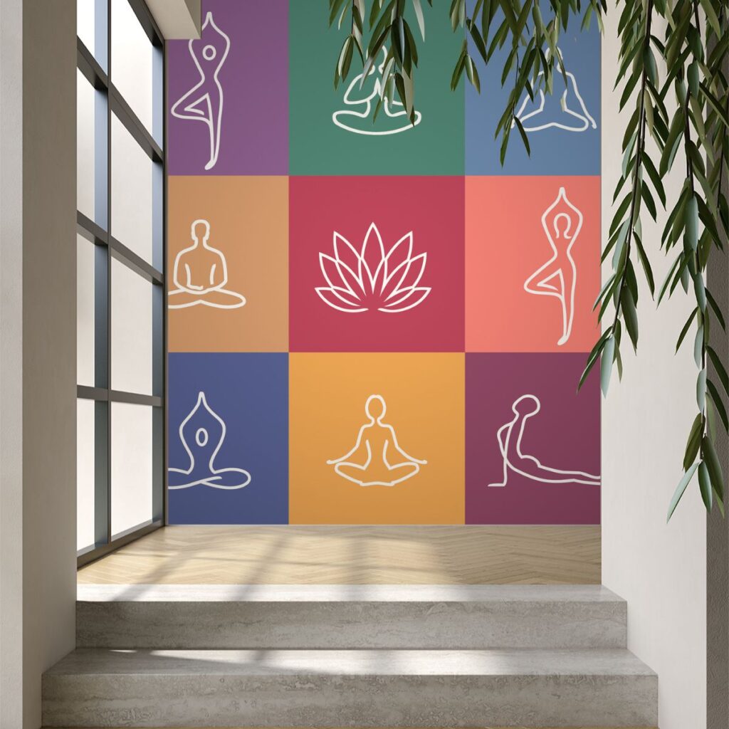 Wallpaper for Yoga Studio and Spa Center - Magicdecor®