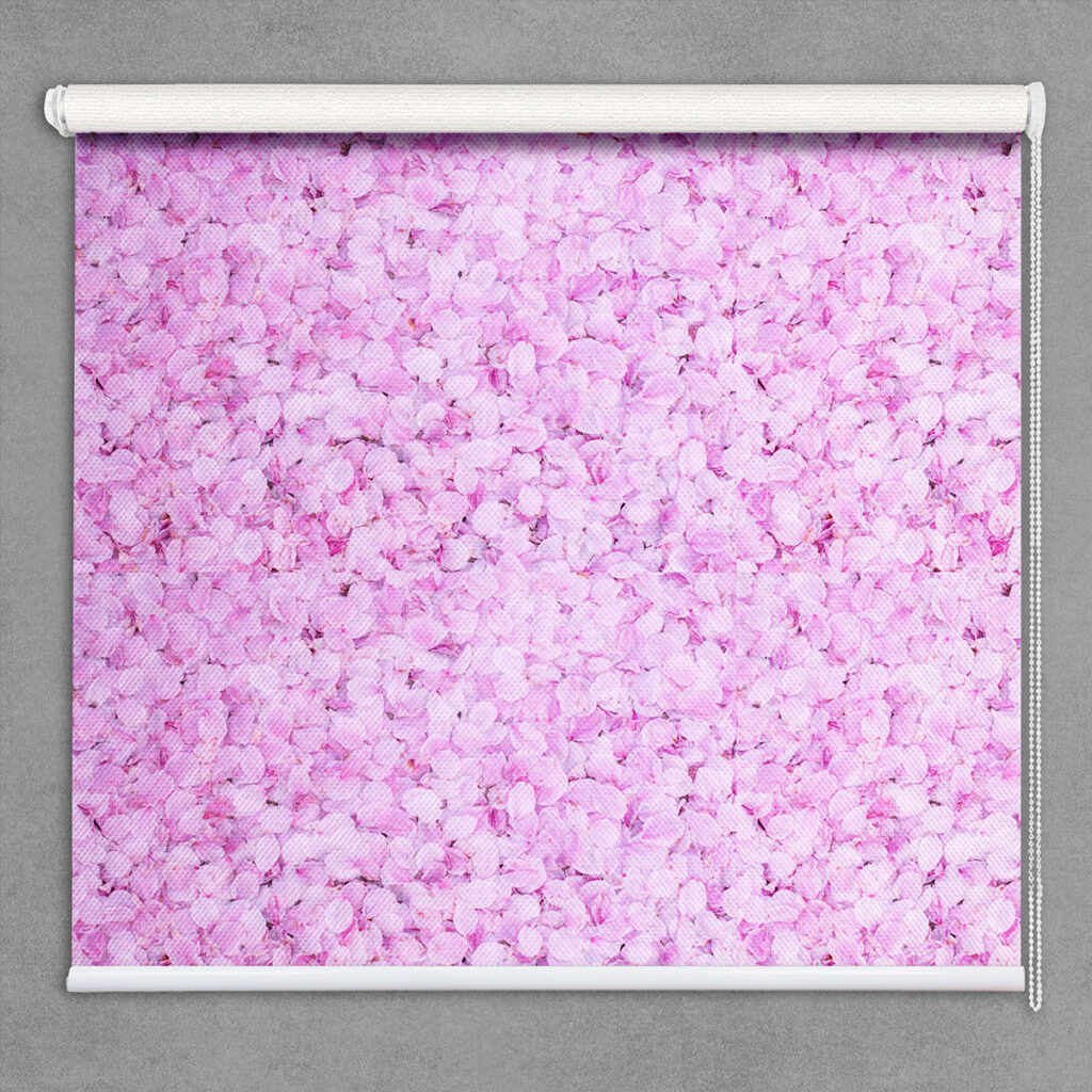 Pink Petal Bloom Floral Roller Blinds - Magicdecor®