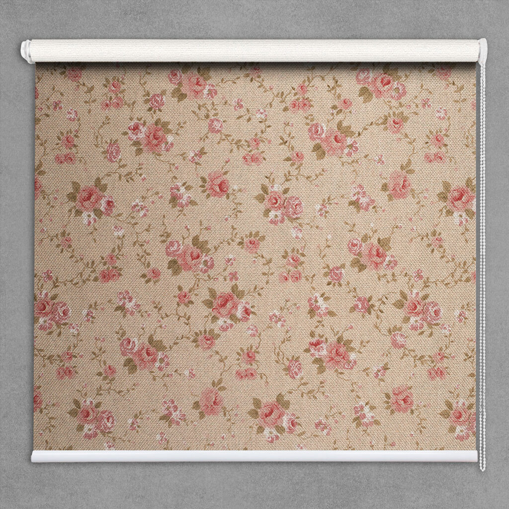 Tapestry Rose Floral Pattern Windows Blinds - Magicdecor®