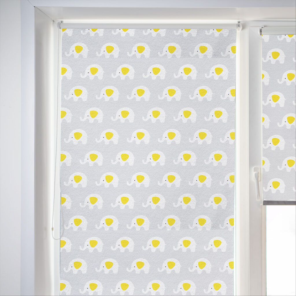 Elephant Parade Kids Room Roller Blinds - Magicdecor®