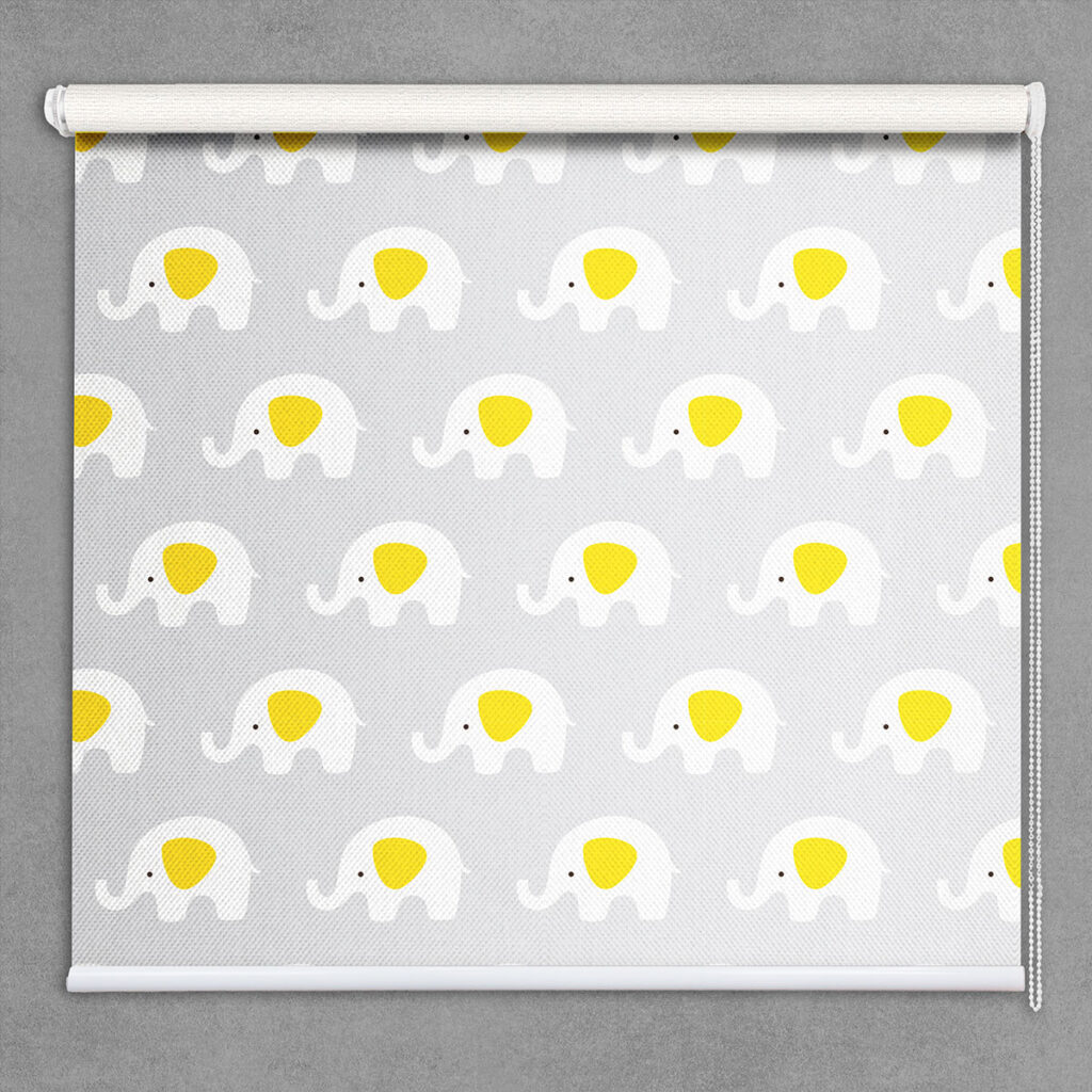 Elephant Parade Kids Room Roller Blinds - Magicdecor®