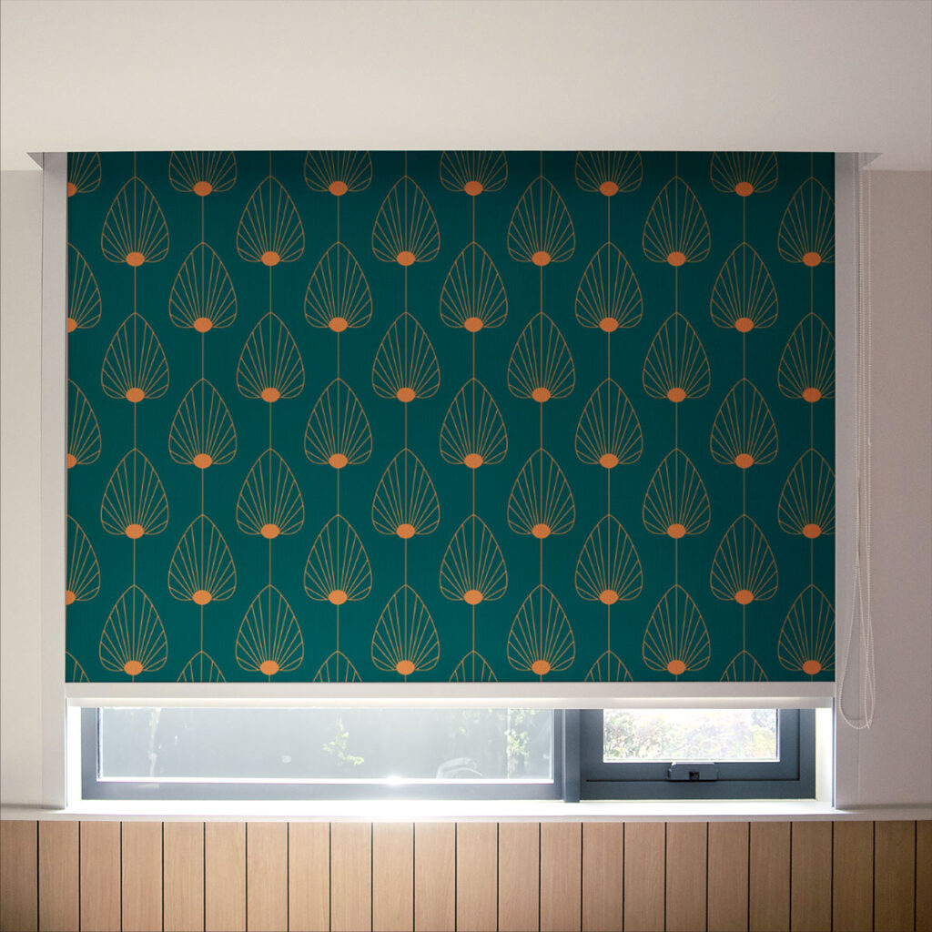 Green Enchantment Patterned Roller Blinds - Magicdecor®