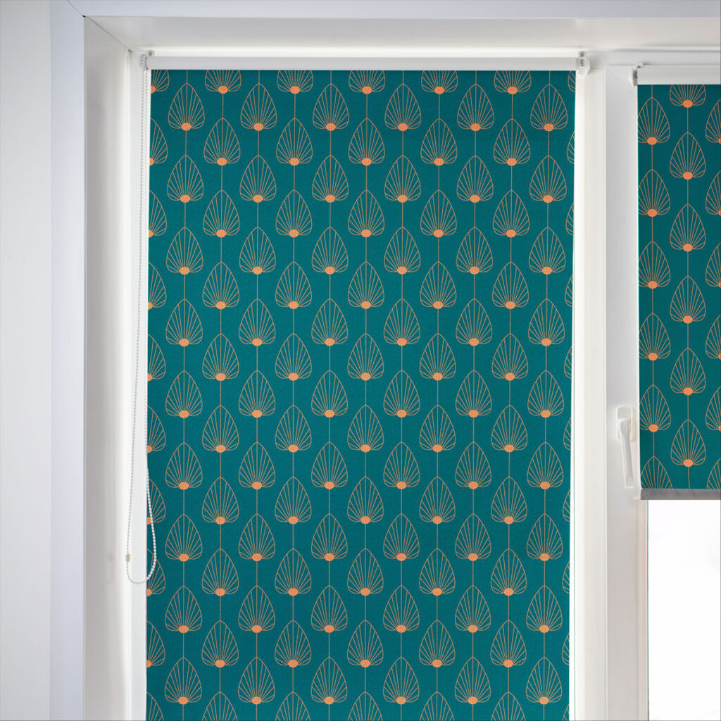 Green Enchantment Patterned Roller Blinds - Magicdecor®